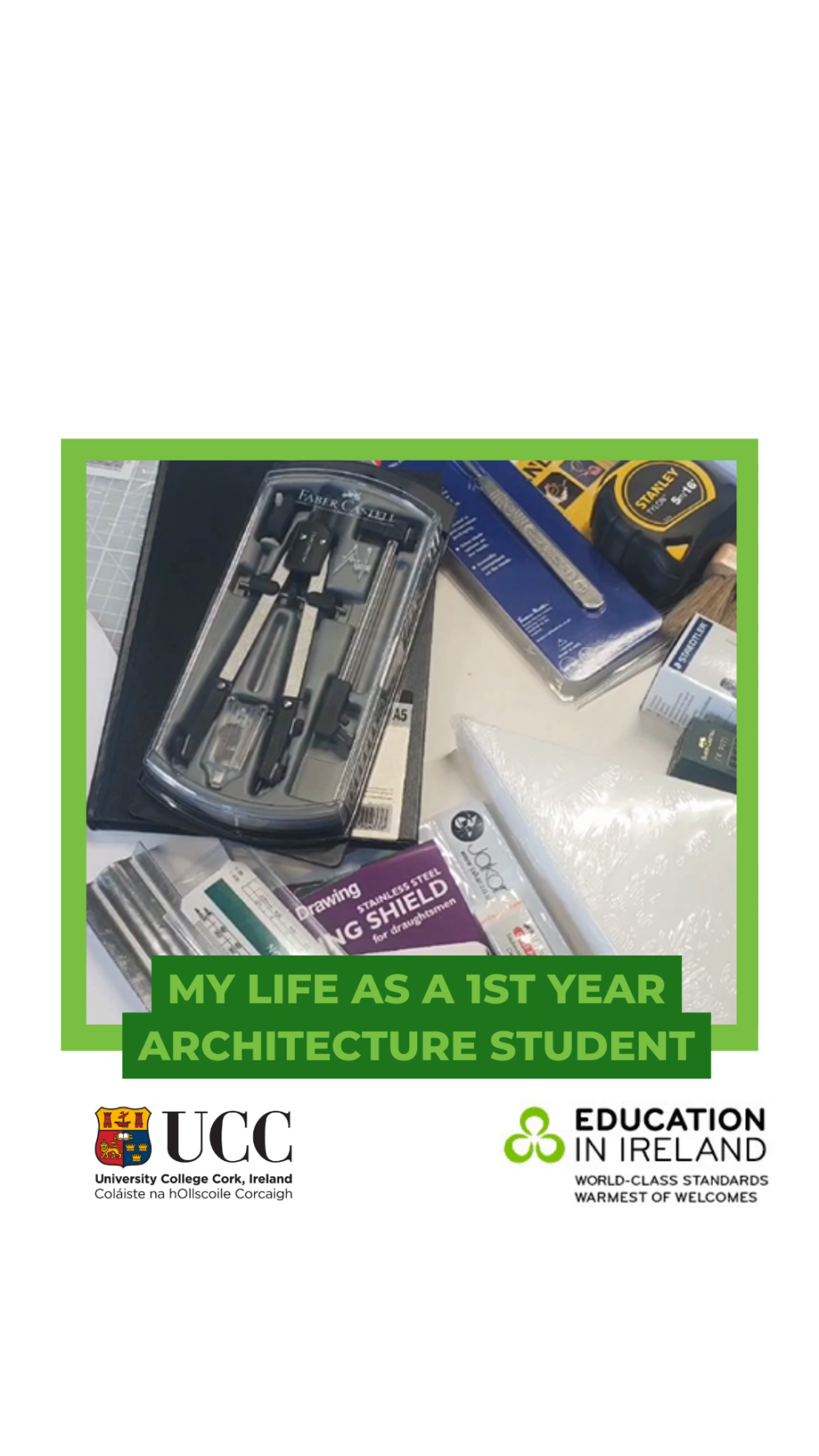 My life as a 1st year architecture student | Study in Ireland ...