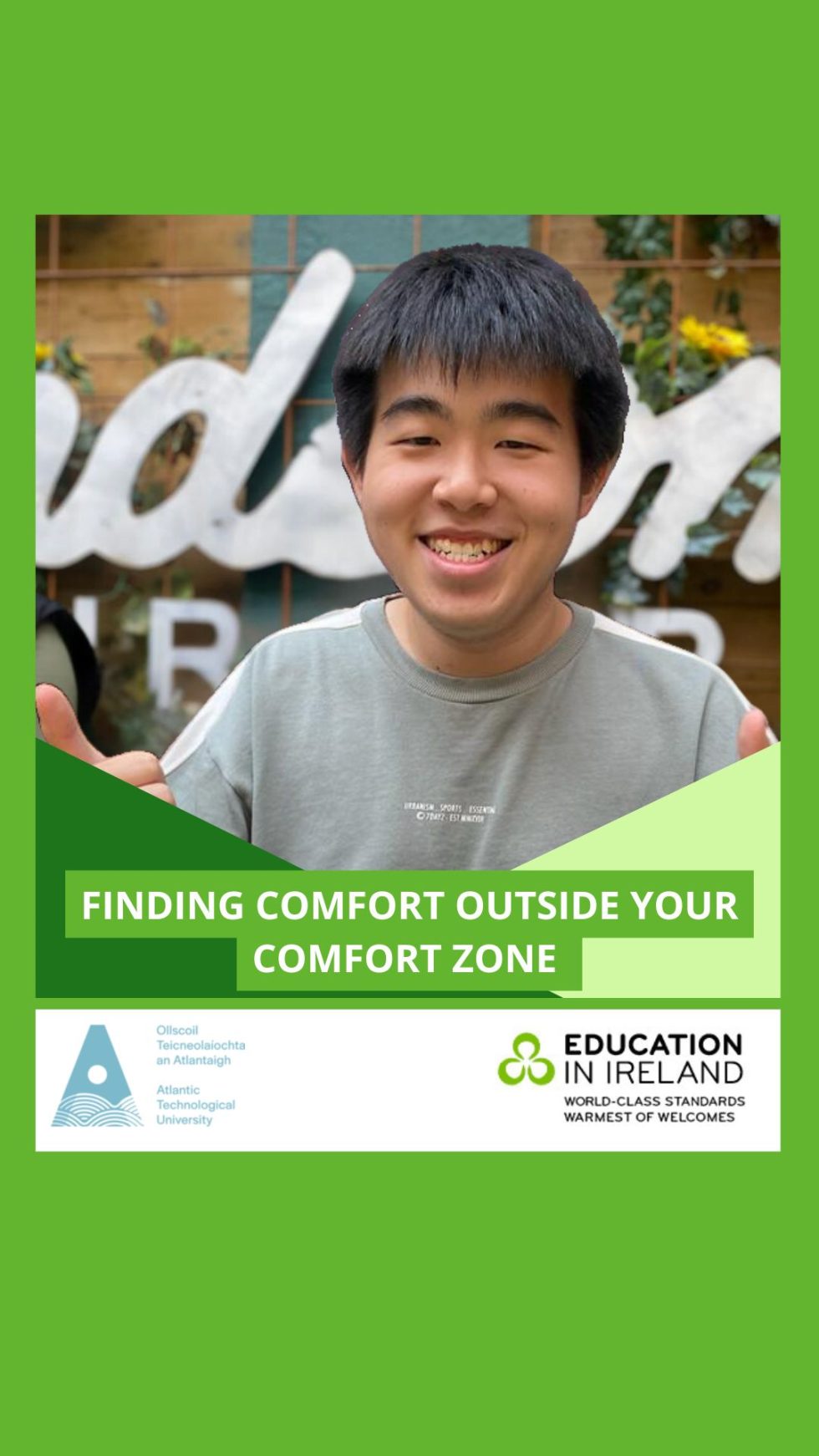 Finding Comfort Outside Your Comfort Zone | Study in Ireland ...