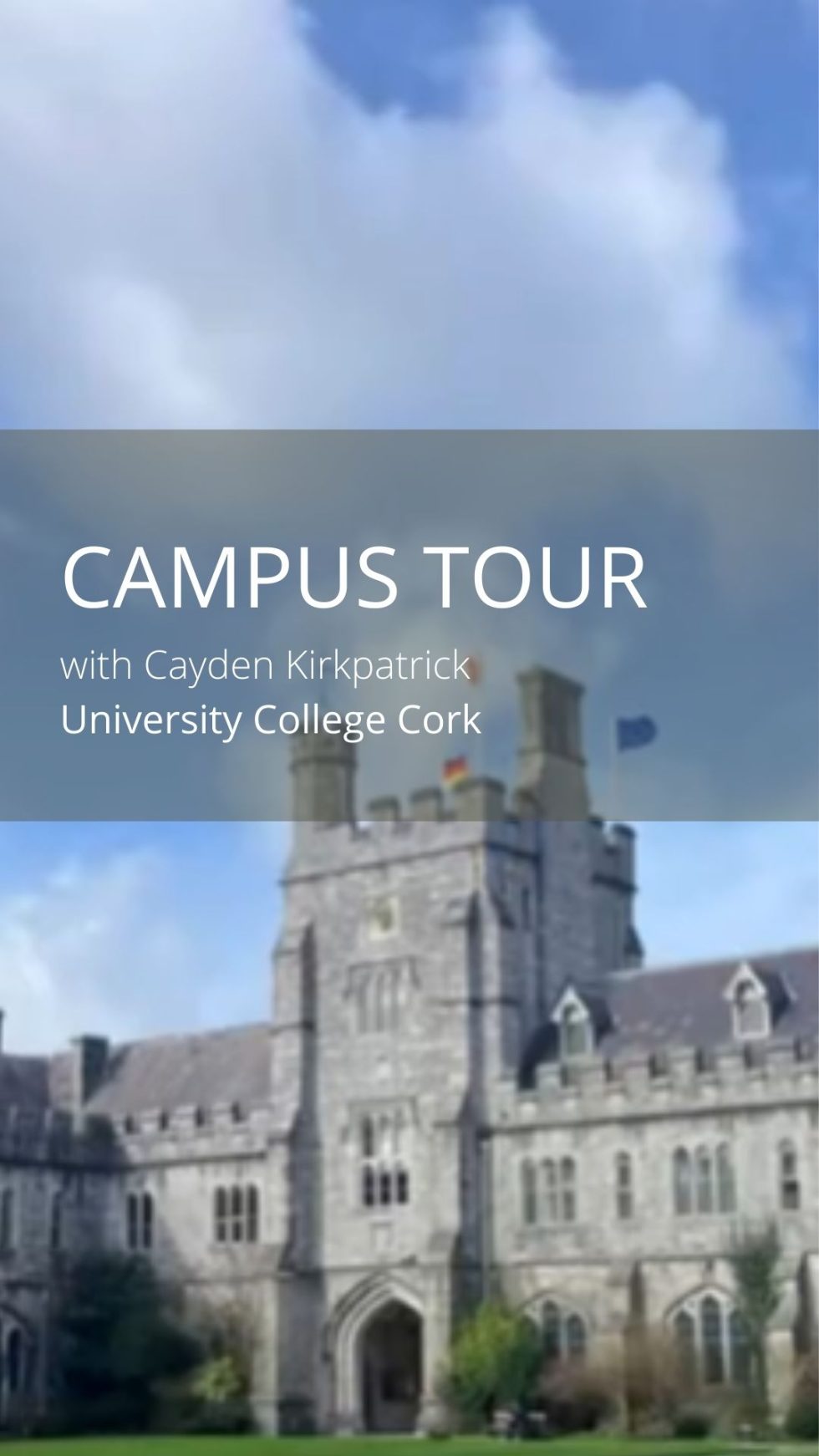 University College Cork Campus Tour | Study in Ireland | Education in ...